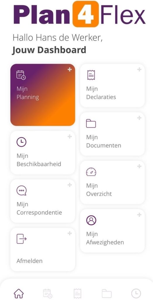Plan4Flex App - Plan4Flex