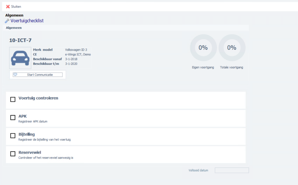 Checklists - Plan4Flex